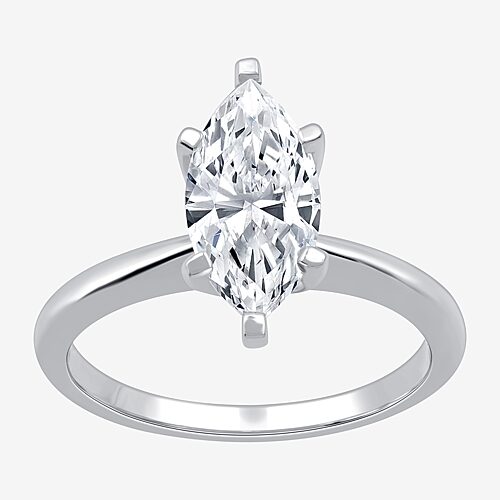 Click here for (G / SI2) Womens 2 CT. Lab-Grown White Diamond 14K... prices