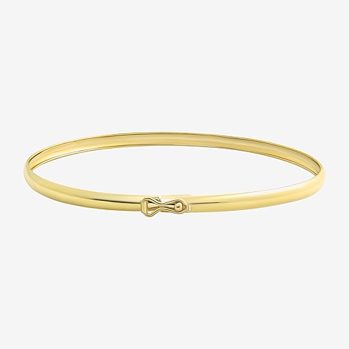 Click here for 14K Gold Kids Bangle Bracelet  One Size prices