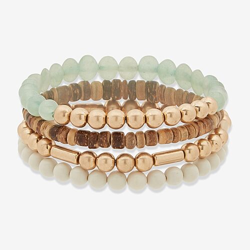 Click here for a.n.a Gold Tone Womens 4-pc. Bracelet Set  One Siz... prices