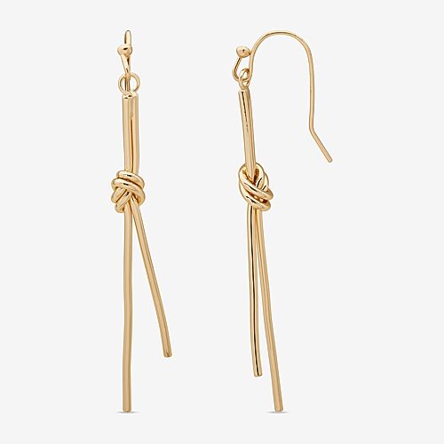 Click here for Worthington Womens Drop Earrings  One Size  Yellow prices