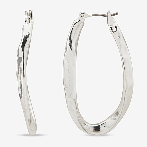 Click here for Worthington Womens 38.1mm Hoop Earrings  One Size... prices