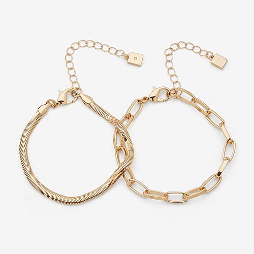 Click here for Worthington Womens 7.5 Inch Chain Bracelet  One Si... prices