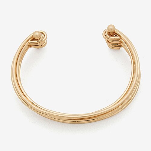 Click here for a.n.a Gold Tone Bangle Womens Cuff Bracelet  One S... prices