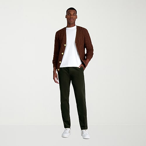 Click here for Haggar Corduroy Mens Straight Fit Flat Front Pant... prices