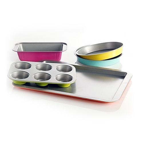 Click here for Gibson Home Color Splash Lyneham 5 pc Carbon Steel... prices