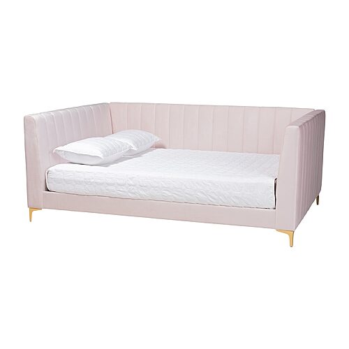 Click here for Oksana Tufted Daybed  One Size  Pink prices