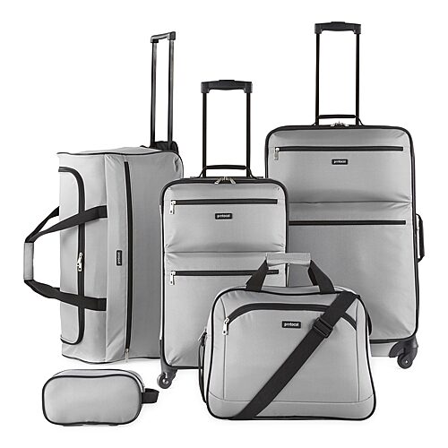 Click here for Protocol Bowden Softside 5-pc. Luggage Set  One Si... prices