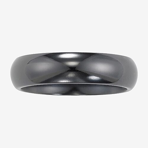 Click here for Mens 6mm Wedding Band Titanium  9 1/2  Black prices