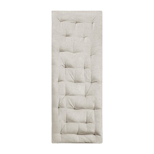 Intelligent Design Edelia Poly Chenille Lounge Floor Pillow  27 x 74 - Ivory
