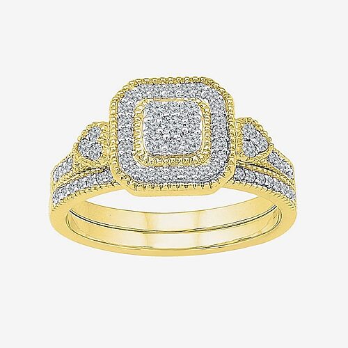Click here for Womens 3/8 CT. T.W. Natural White Diamond 10K Gold... prices