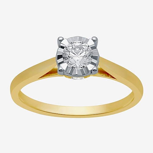 Click here for (H-I / I1) Womens 1/2 CT. Lab Grown White Diamond... prices