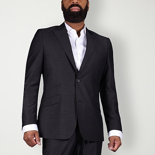 Click here for Steve Harvey Shantung Mens Classic Fit Suit Jacket... prices
