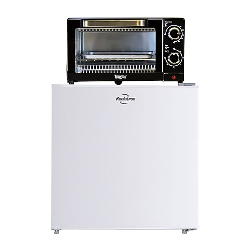 Click here for White Flat Back Countertop Fridge/Freezer And A 10... prices