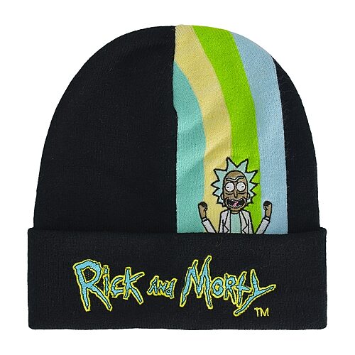 Click here for Rick And Morty Mens Beanie  One Size  Black prices