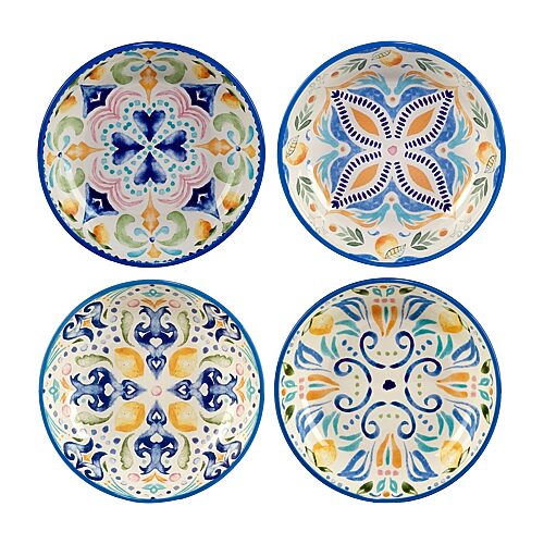 Click here for Certified International Lemonade 4-pc. Earthenware... prices