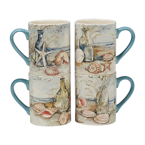 Click here for Certified International Coastal Landscape Set of 4... prices