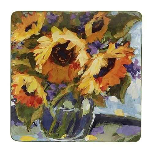 Click here for Certified International Sunflower Bouquet Square S... prices