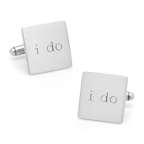 Click here for I Do Cuff Links  One Size  Silver prices