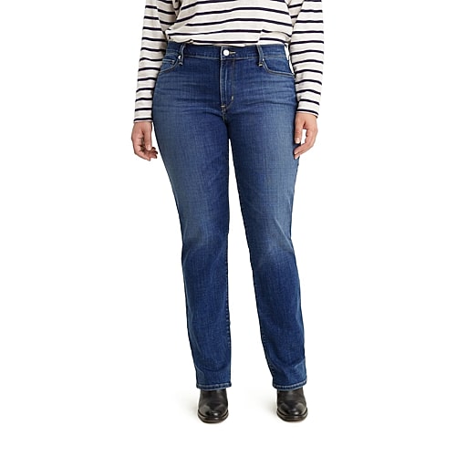 Click here for Levis Womens Plus Classic Straight Jean  24w  Blue prices