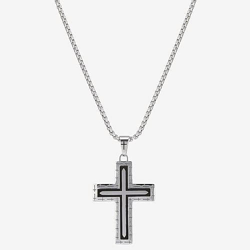 Click here for J.P. Army Mens Jewelry Stainless Steel 24 Inch Lin... prices