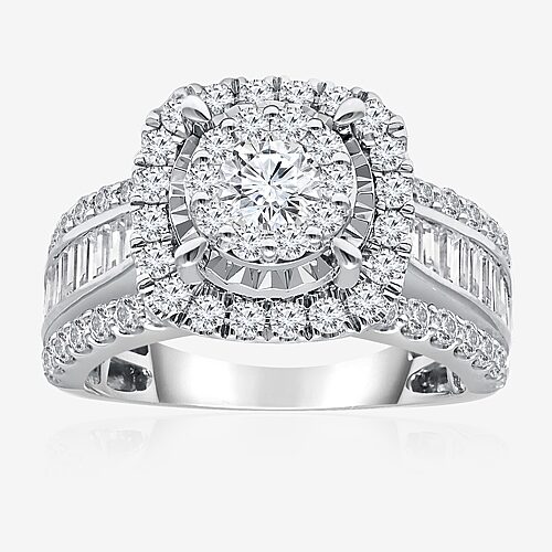 Click here for (I / I1) Womens 2 CT. T.W. Lab Grown White Diamond... prices