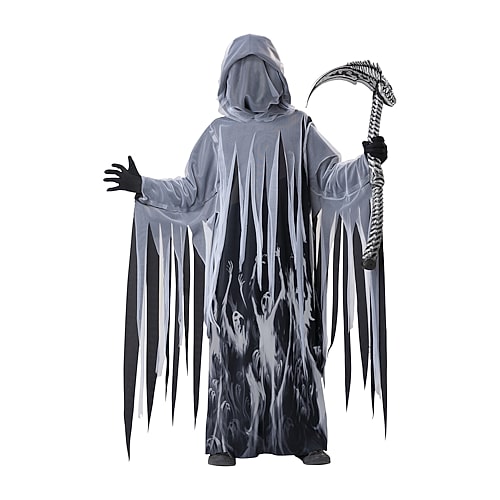 Click here for Little & Big Kid Boys Soul Taker Costume  8-10  Bl... prices
