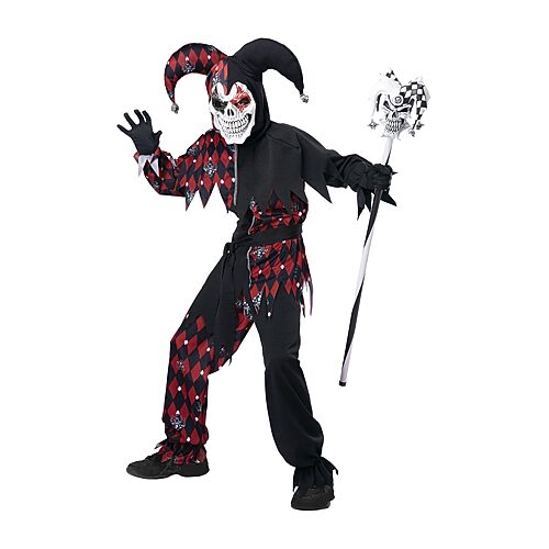Click here for Little & Big Kid Boys Sinister Jester Costume  Lar... prices