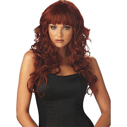 Click here for Womens Impulse Wig Costume Accessory  Medium  Red prices