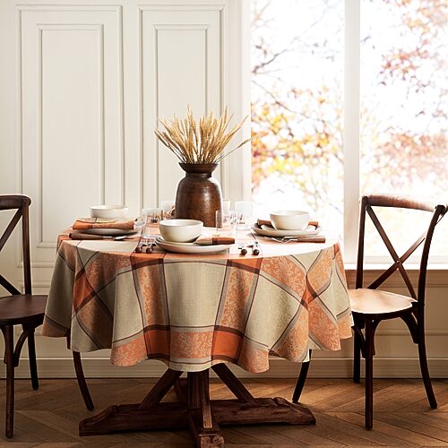 Click here for Elrene Home Fashions Autumnal Harvest Jacquard Tab... prices