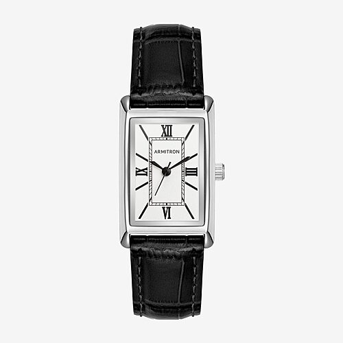 Click here for Armitron Womens Black Leather Strap Watch 75/5959s... prices