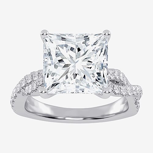 Click here for (G-H / Vs2-Si1) Womens 4 1/3 Ct. T.W. Lab Grown Wh... prices