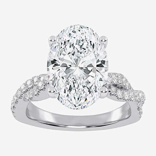 Click here for (G-H / Vs2-Si1) Womens 4 1/3 Ct. T.W. Lab Grown Wh... prices