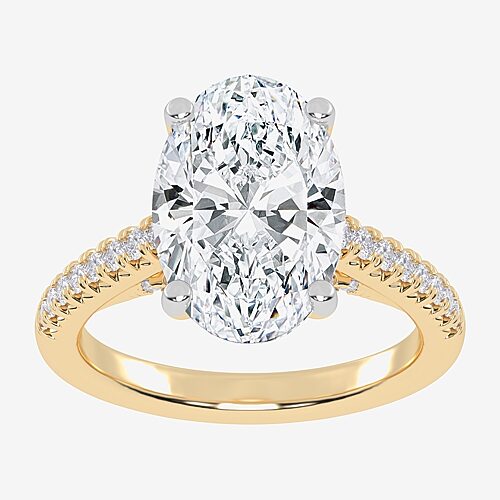 Click here for (G-H / Vs2-Si1) Womens 4 1/3 Ct. T.W. Lab Grown Wh... prices