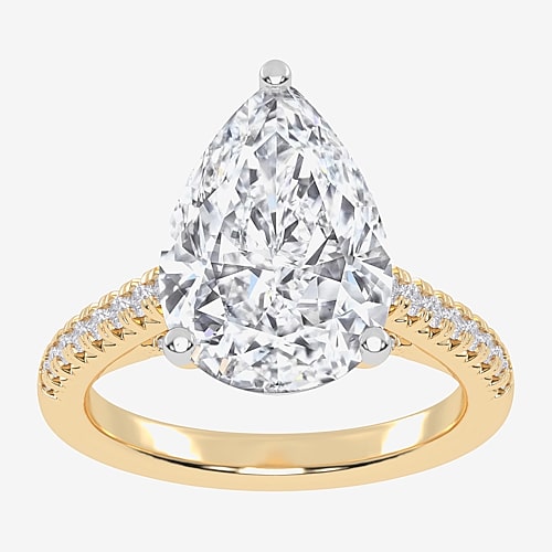 Click here for (G-H / Vs2-Si1) Womens 3 1/3 Ct. T.W. Lab Grown Wh... prices
