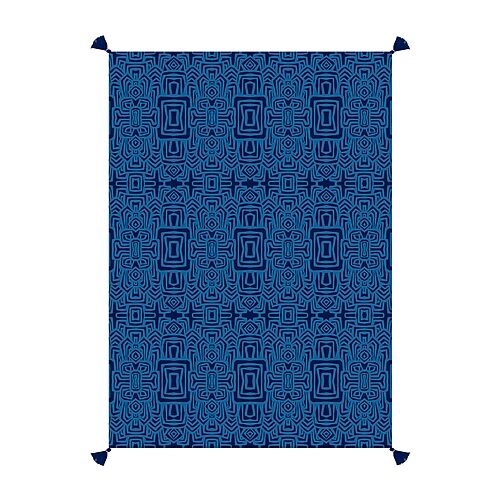 Click here for Rochelle Porter Kobo Throw  One Size  Blue prices