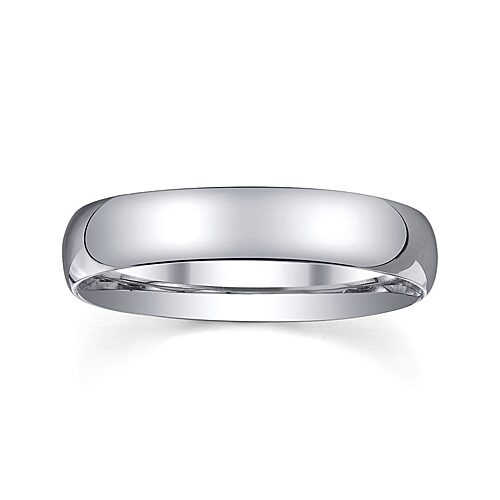 Click here for Personalized 4mm Comfort Fit Domed Sterling Silver... prices