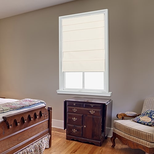 Click here for Cotton Classic Cordless Light-Filtering Roman Shad... prices