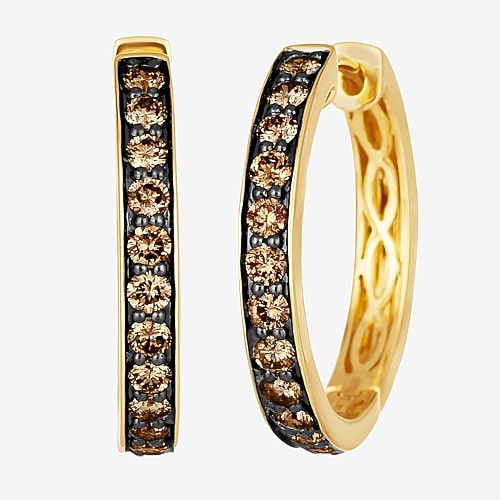 Click here for Le Vian Chocolatier Earrings featuring 1 1/20 CT.... prices