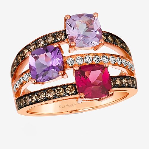 Click here for Le Vian Ring featuring 1 3/8 CT. Grape Amethyst 1... prices