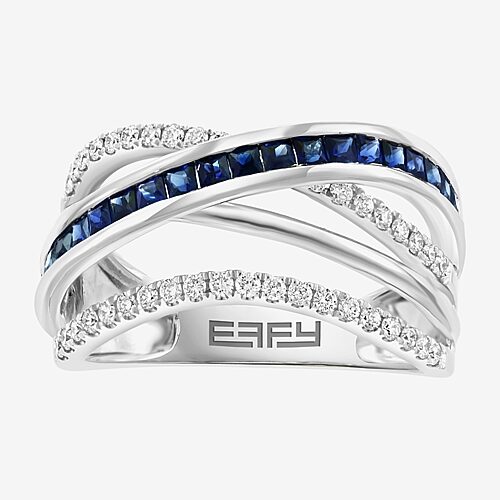 Click here for Effy Final Call Womens Genuine Blue Sapphire & 1/3... prices