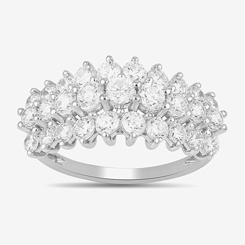 Click here for Womens 2 CT. T.W. Lab Grown White Diamond 10K Gold... prices
