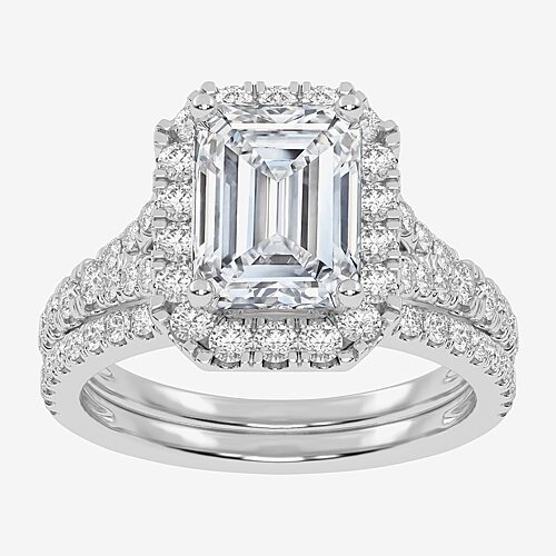 Click here for (G-H / Vs2-Si1) Womens 2 3/4 CT. T.W. Lab Grown Wh... prices