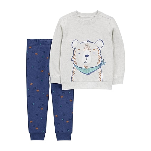 Click here for Carters Bear Toddler Boys 2-pc. Pant Set  3t  Gray prices