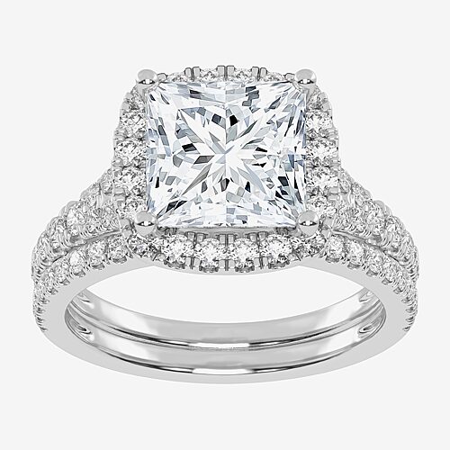Click here for (G-H / Vs2-Si1) Womens 2 3/4 CT. T.W. Lab Grown Wh... prices