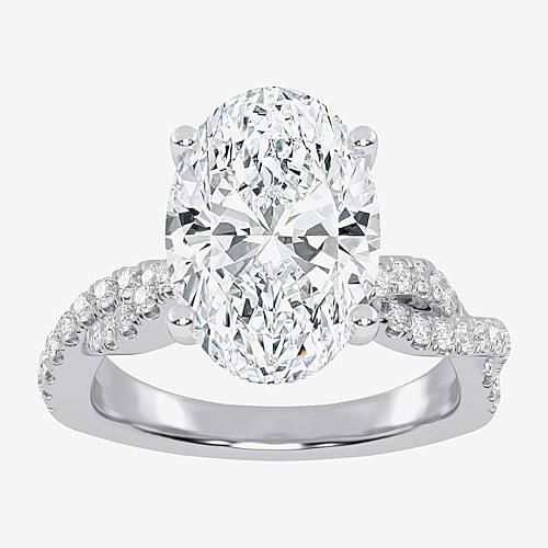 Click here for (G-H / Vs2-Si1) Womens 5 1/3 Ct. T.W. Lab Grown Wh... prices