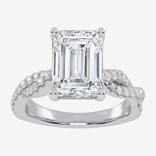Click here for (G-H / Vs2-Si1) Womens 3 1/3 Ct. T.W. Lab Grown Wh... prices