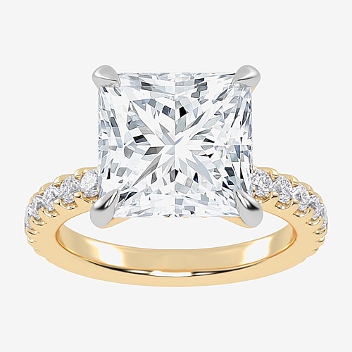 Click here for (G-H / Vs2-Si1) Womens 3 1/2 CT. T.W Lab Grown Whi... prices