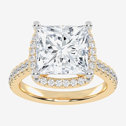 Click here for (G-H / Vs2-Si1) Womens 3 1/2 CT. T.W Lab Grown Whi... prices