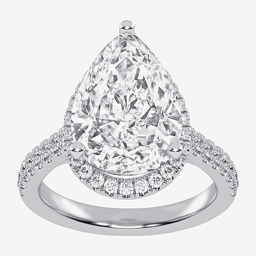 Click here for (G-H / Vs2-Si1) Womens 3 1/2 CT. T.W Lab Grown Whi... prices