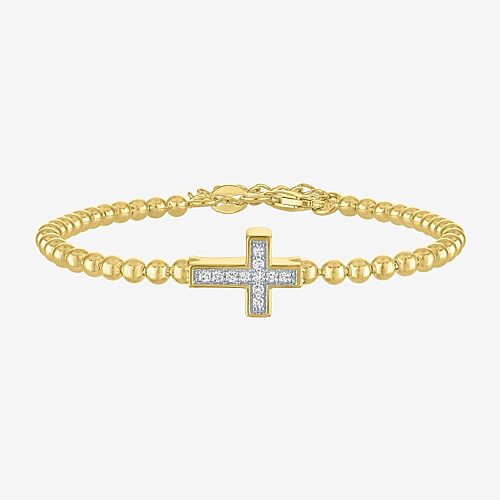 Click here for Cross (Gh / Si2 I1) Womens 1/10 CT. T.W. Lab Grown... prices